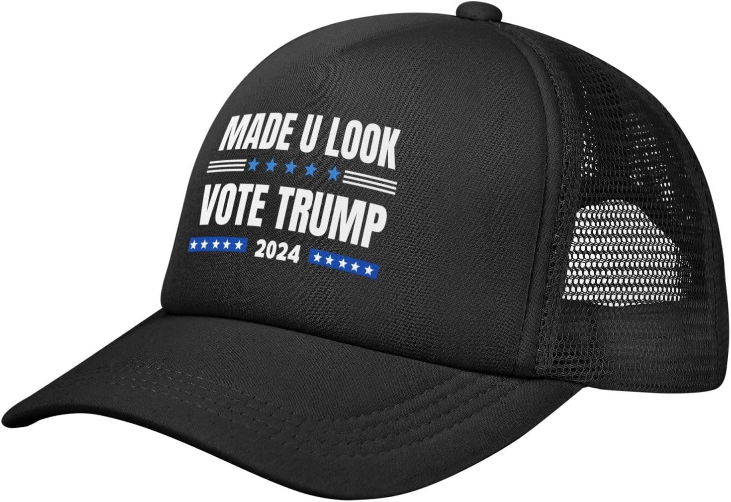 Made U Look Vote Donald Trump Red Hat 2024 Pro-Trump Vance Trucker Hat ...