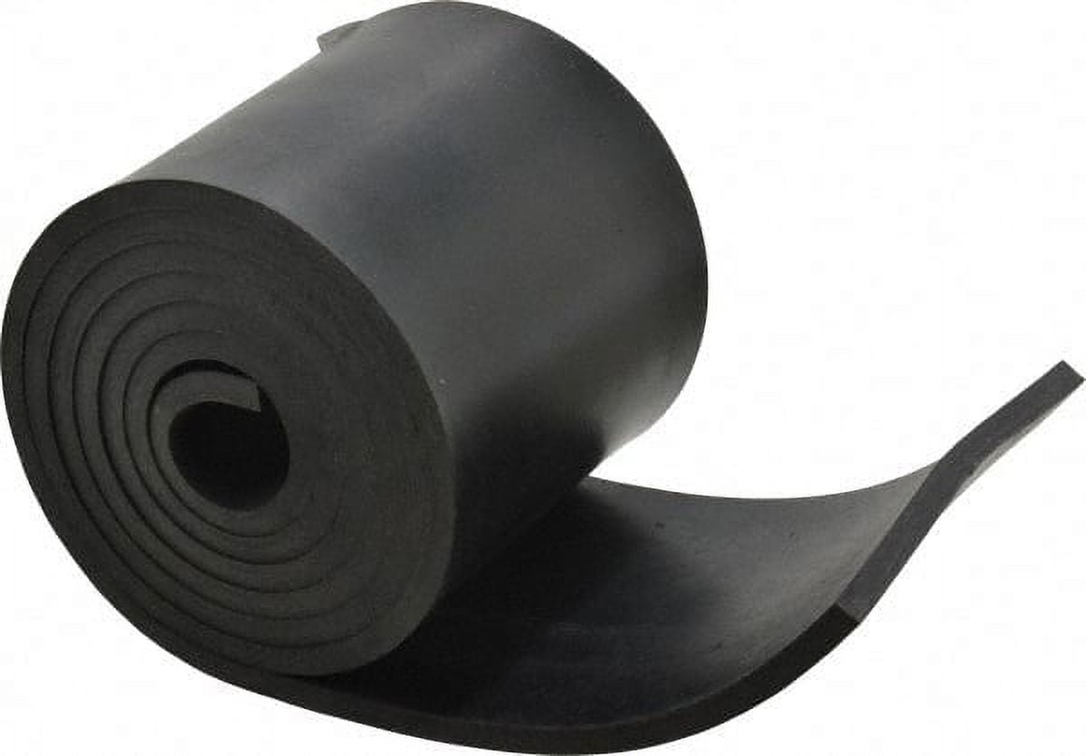 Made in USA 1/4" Thick x 4" Wide x 60" Long, Neoprene Rubber Strip ...