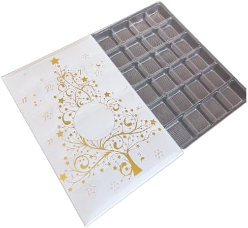 Made in USA - 10 Sets - Boxes & Trays - Fillable (Empty) Advent ...