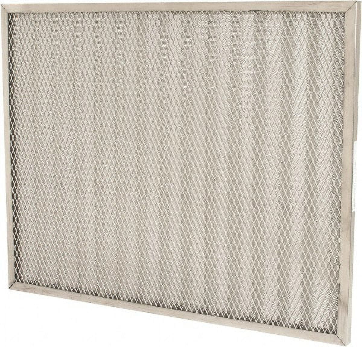 Made in USA 20" x 25" x 1", 71% Efficiency, Permanent Air Filter MERV 7 ...