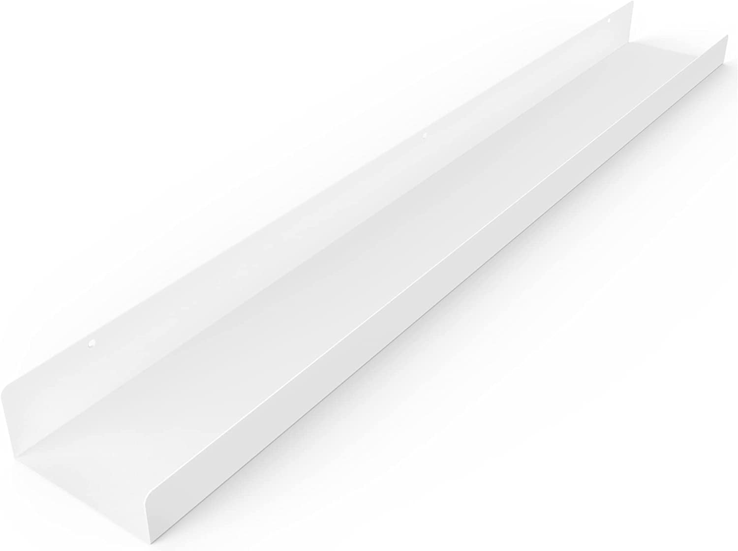Made in USA Floating Metal Wall Shelf Picture Ledge - USA Manufactured ...