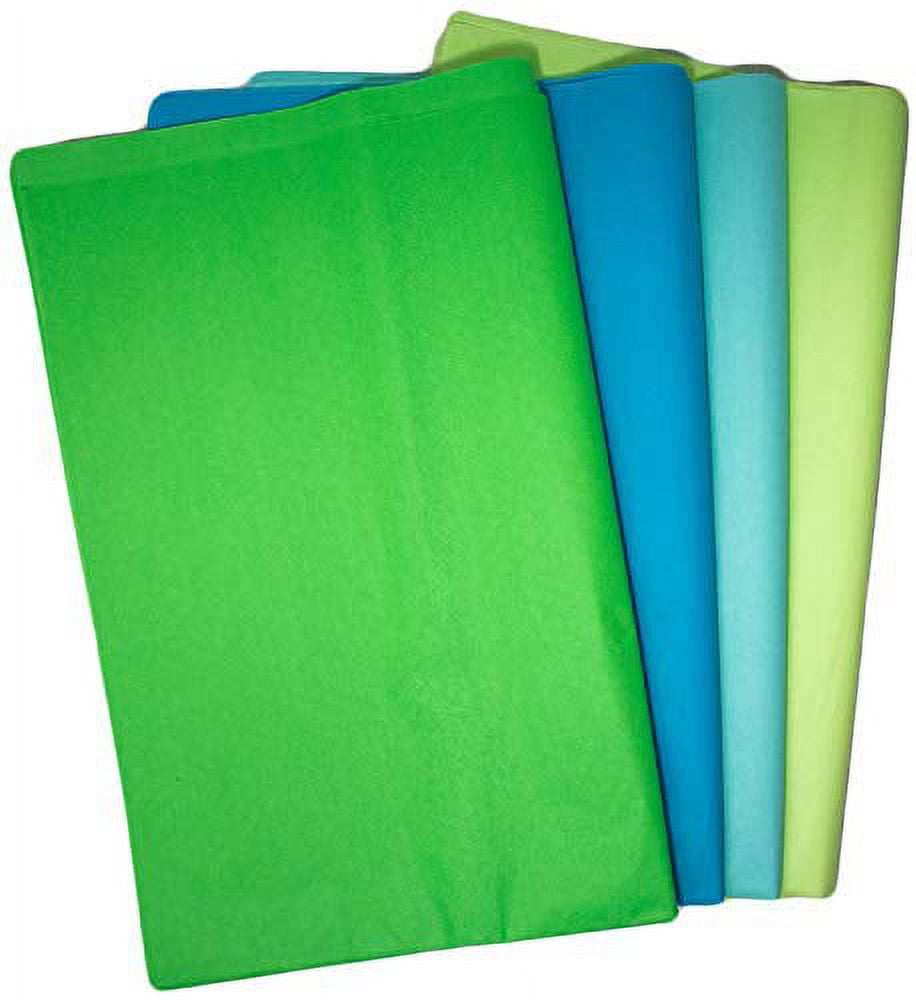 Made In USA Themed 48-Sheet Color Coded Tissue Paper Pack for Gift ...