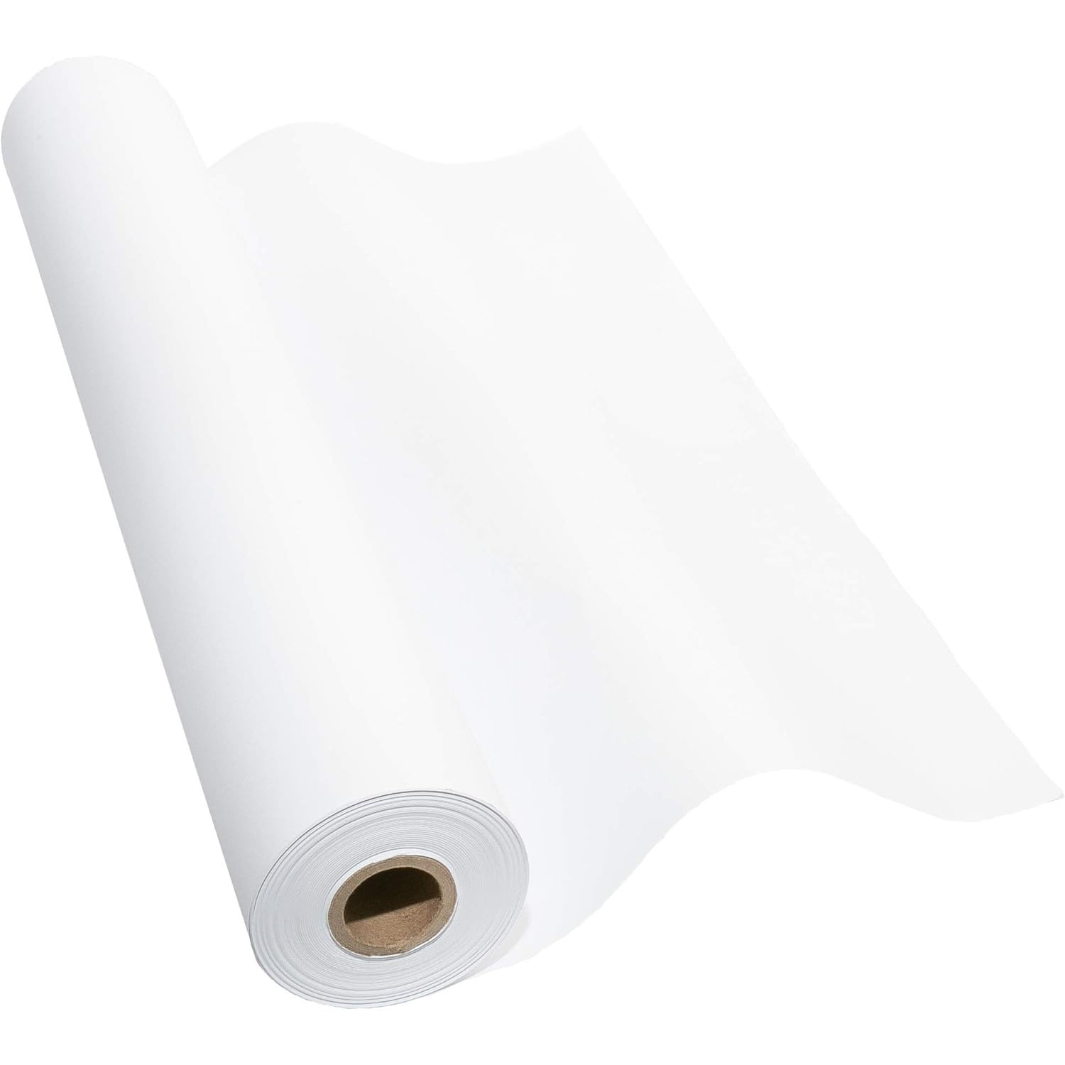 Made in USA White Kraft Paper Wide Jumbo Roll 48" x 1200" (100ft) Ideal ...