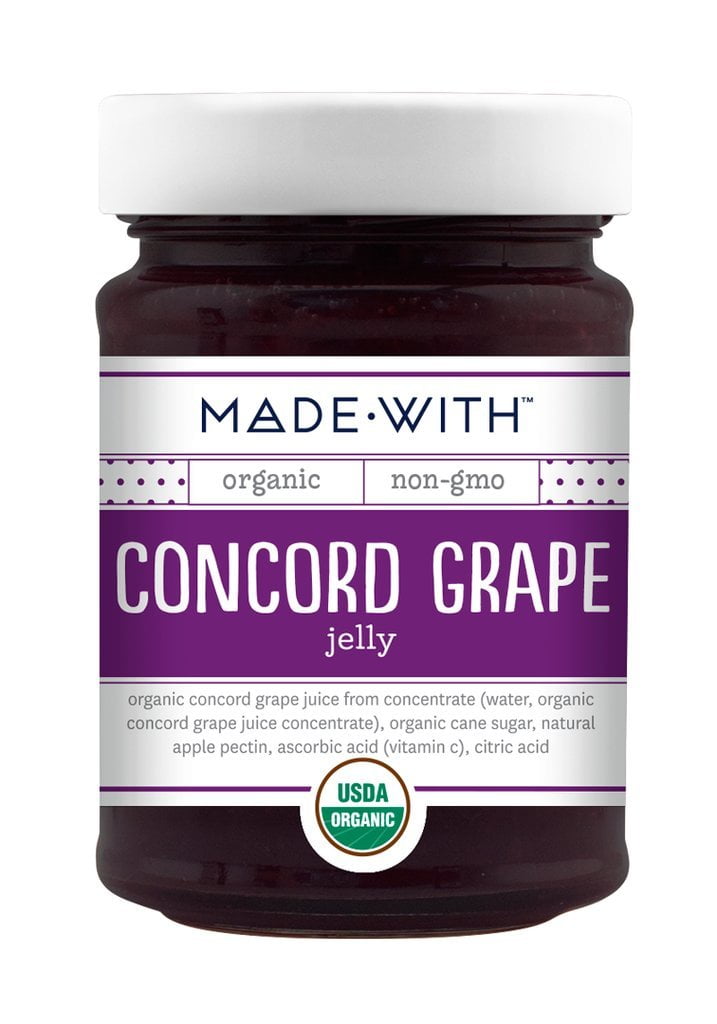 Made With Organic Grape Jelly 11 oz (Pack Of 6) - Walmart.com
