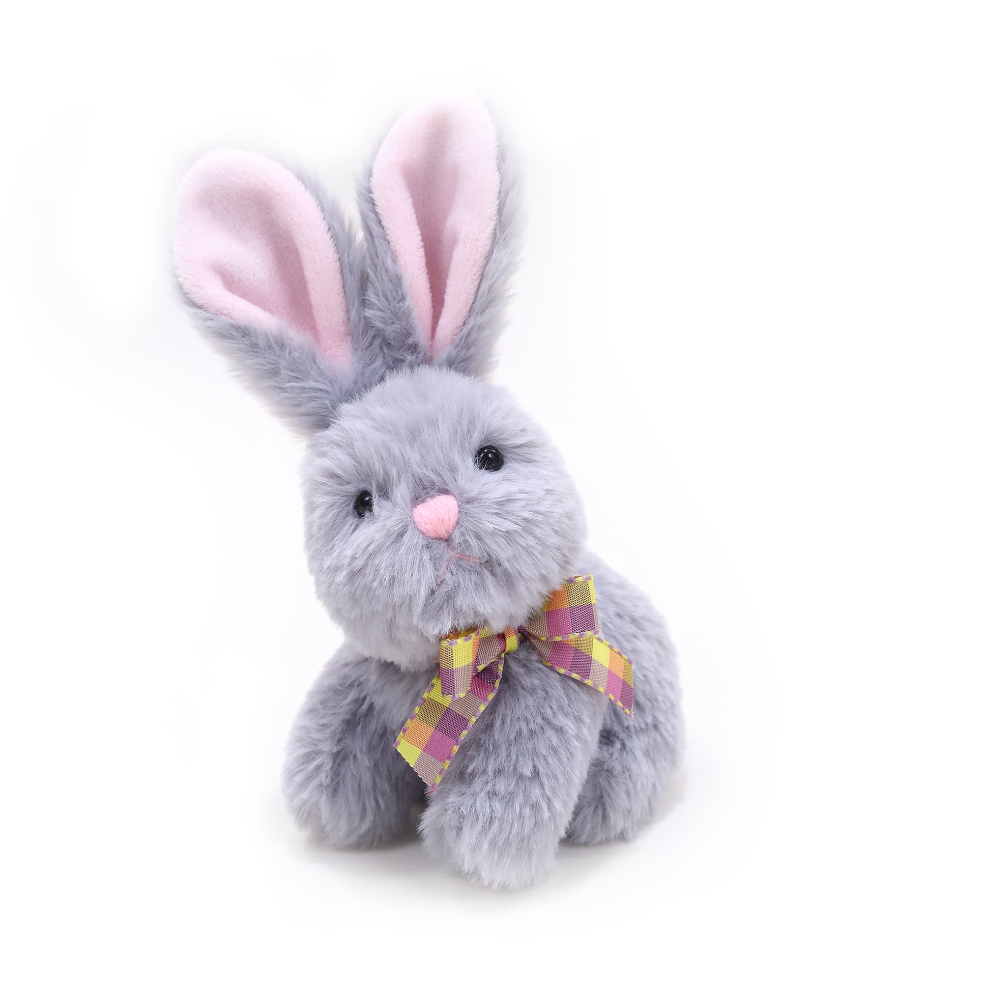 Made by Aliens Fluffy Easter Bunny Stuffed Animal – Plush Bunny Toy ...