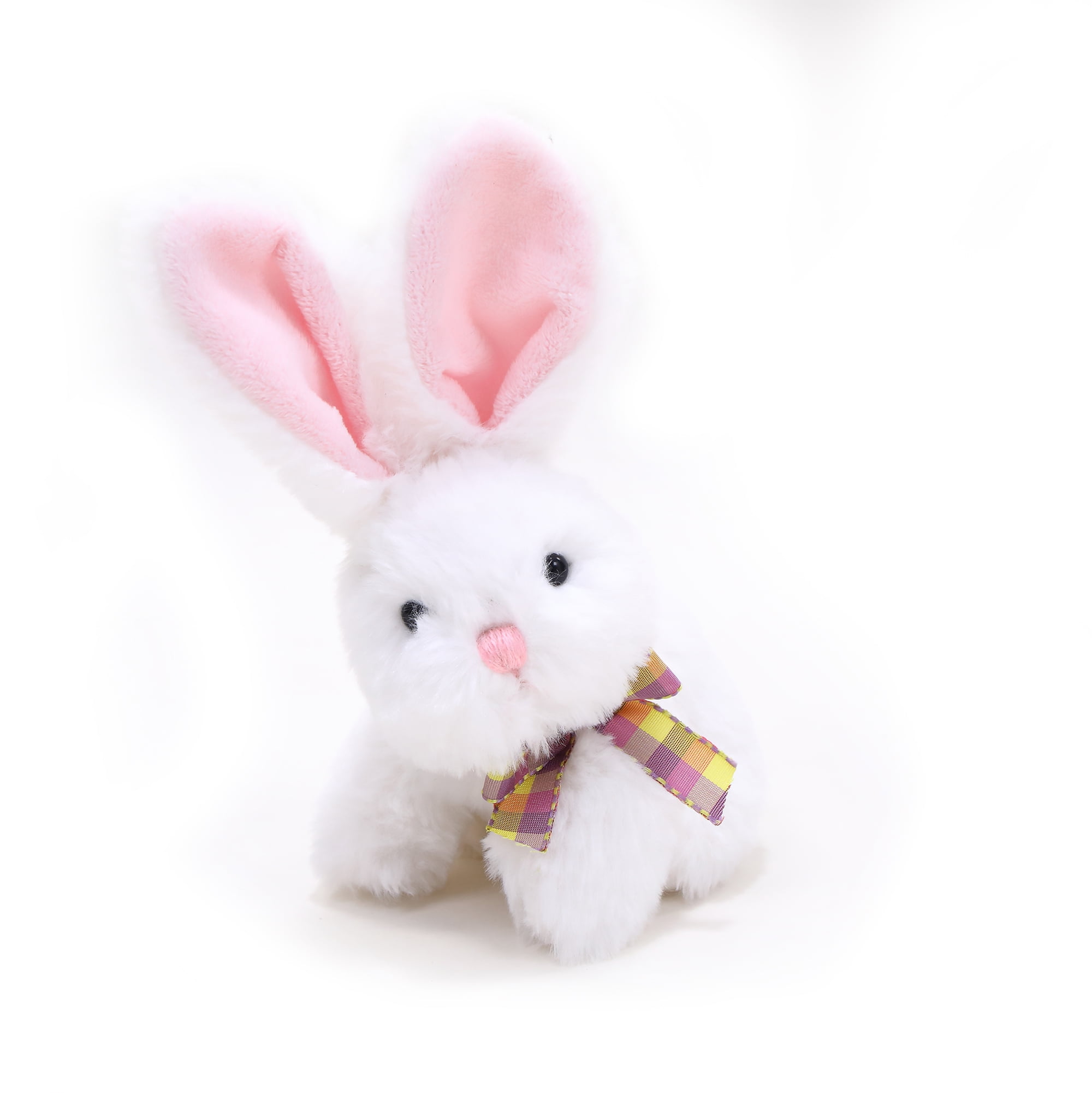 Made by Aliens 6-inch Soft Fluffy Easter Bunny Stuffed Animal - Cute ...