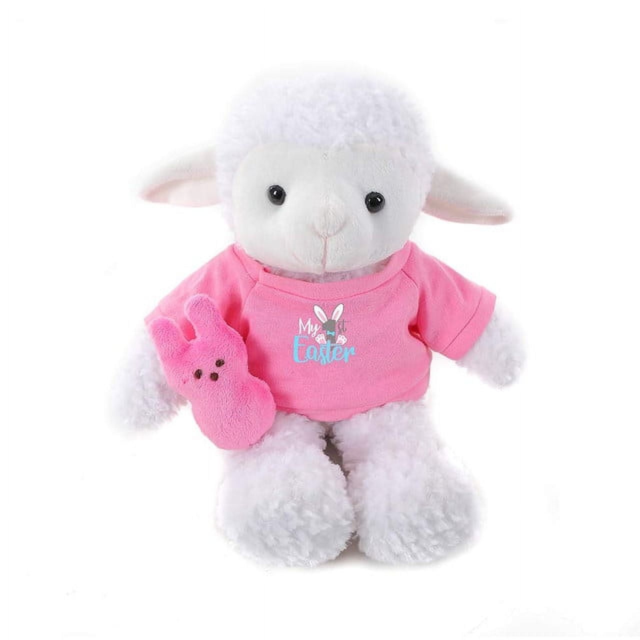 Made by Aliens Personalized Easter Sheep Pink Stuffed Animal-Perfect ...