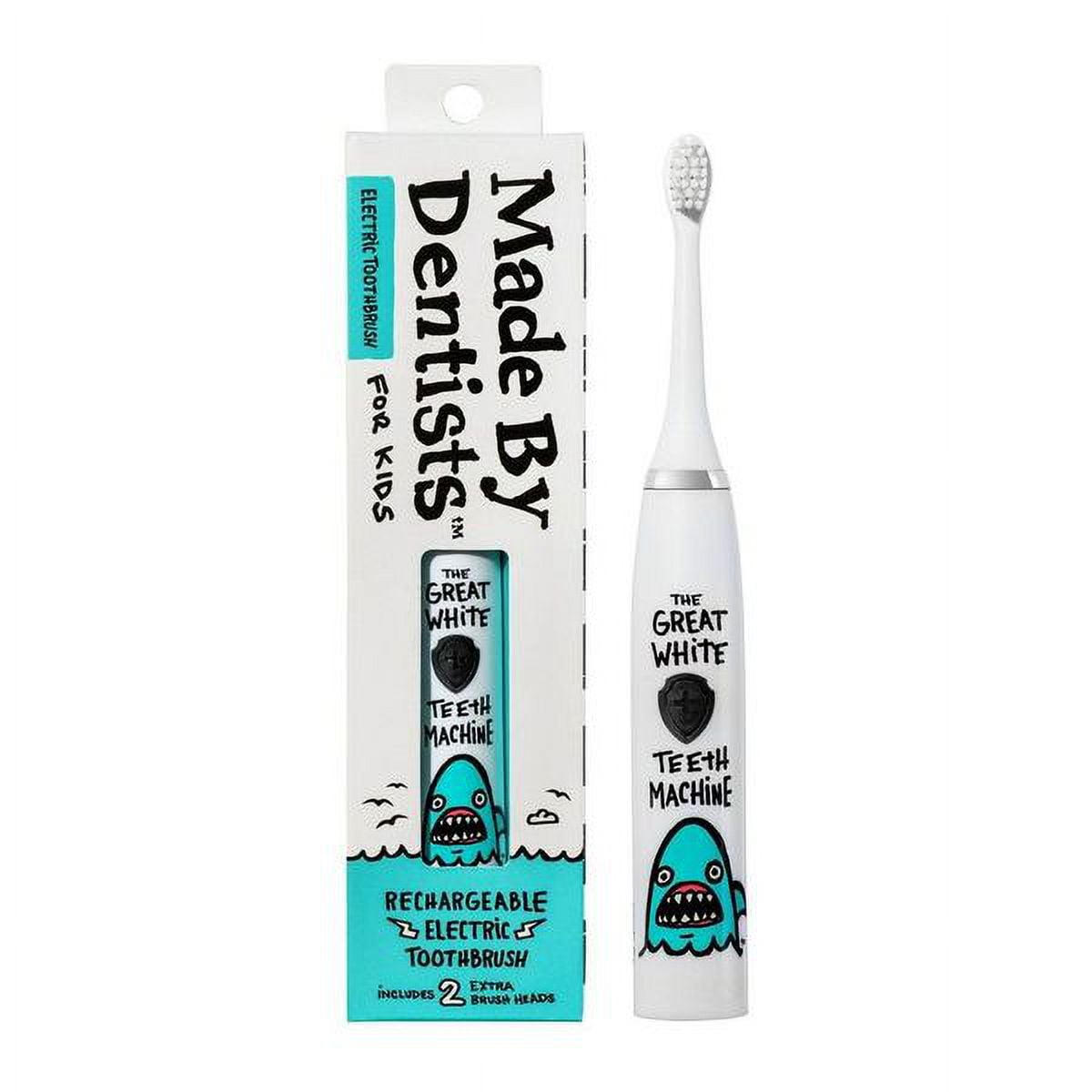 Made by Dentists Kids' Rechargeable Electric Toothbrush With 2 ...