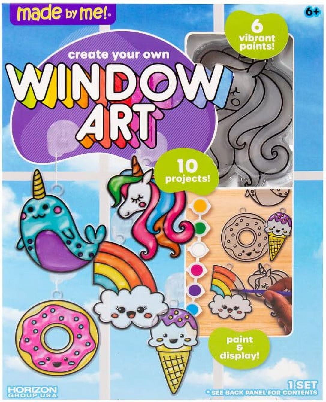 Made by Me! Create your Own Window Art | 6 Vibrant Paints | 10 Projects ...