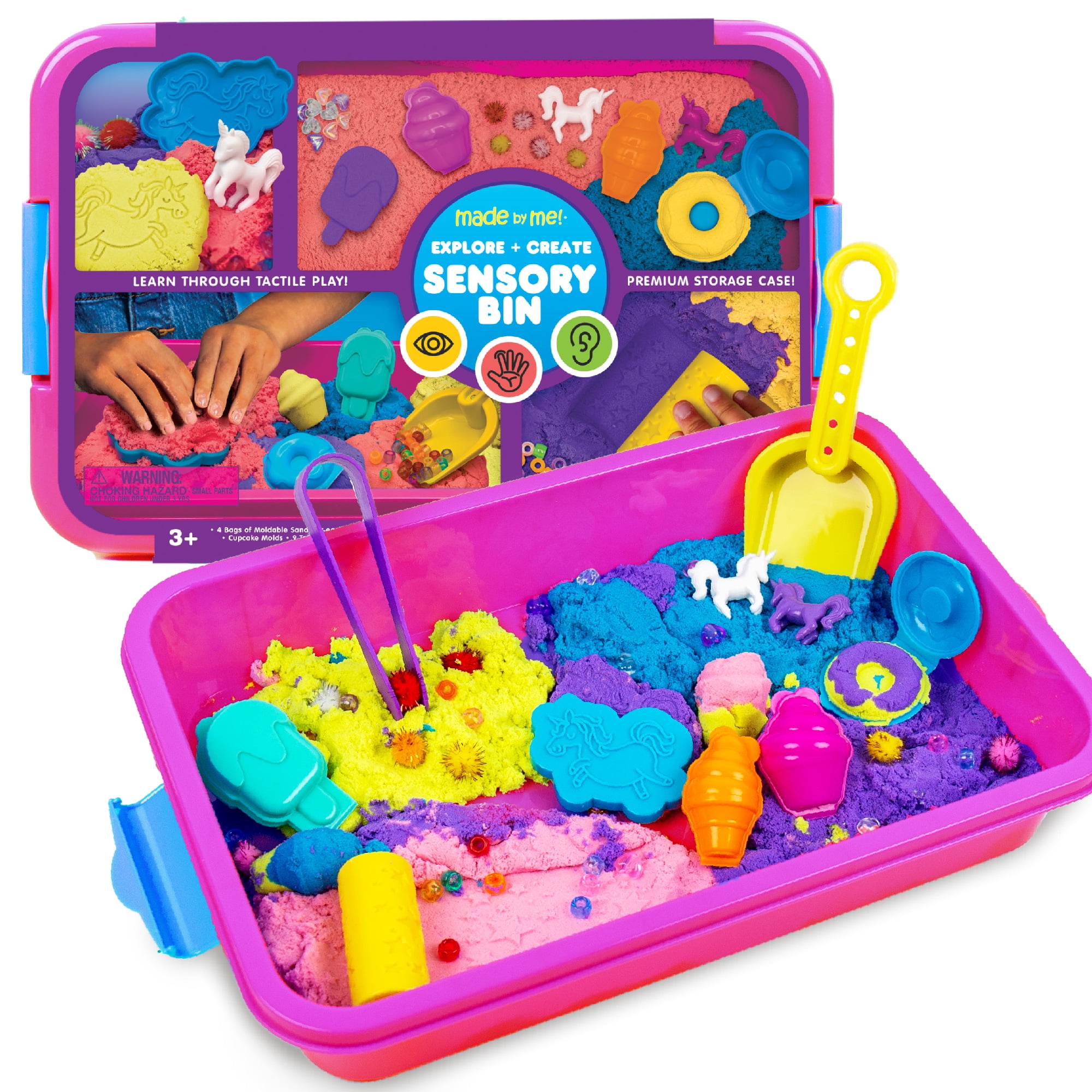Made by Me! Explore + Create Unicorn Sensory Bin, Boys and Girls, Child ...