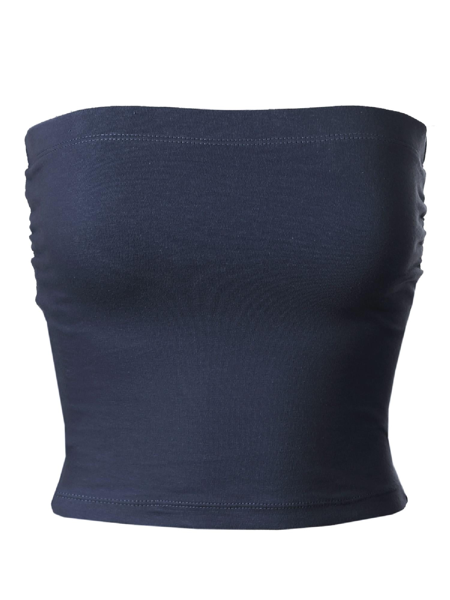 Made by Olivia Women's Solid Casual Summer Side Shirring Scrunched ...