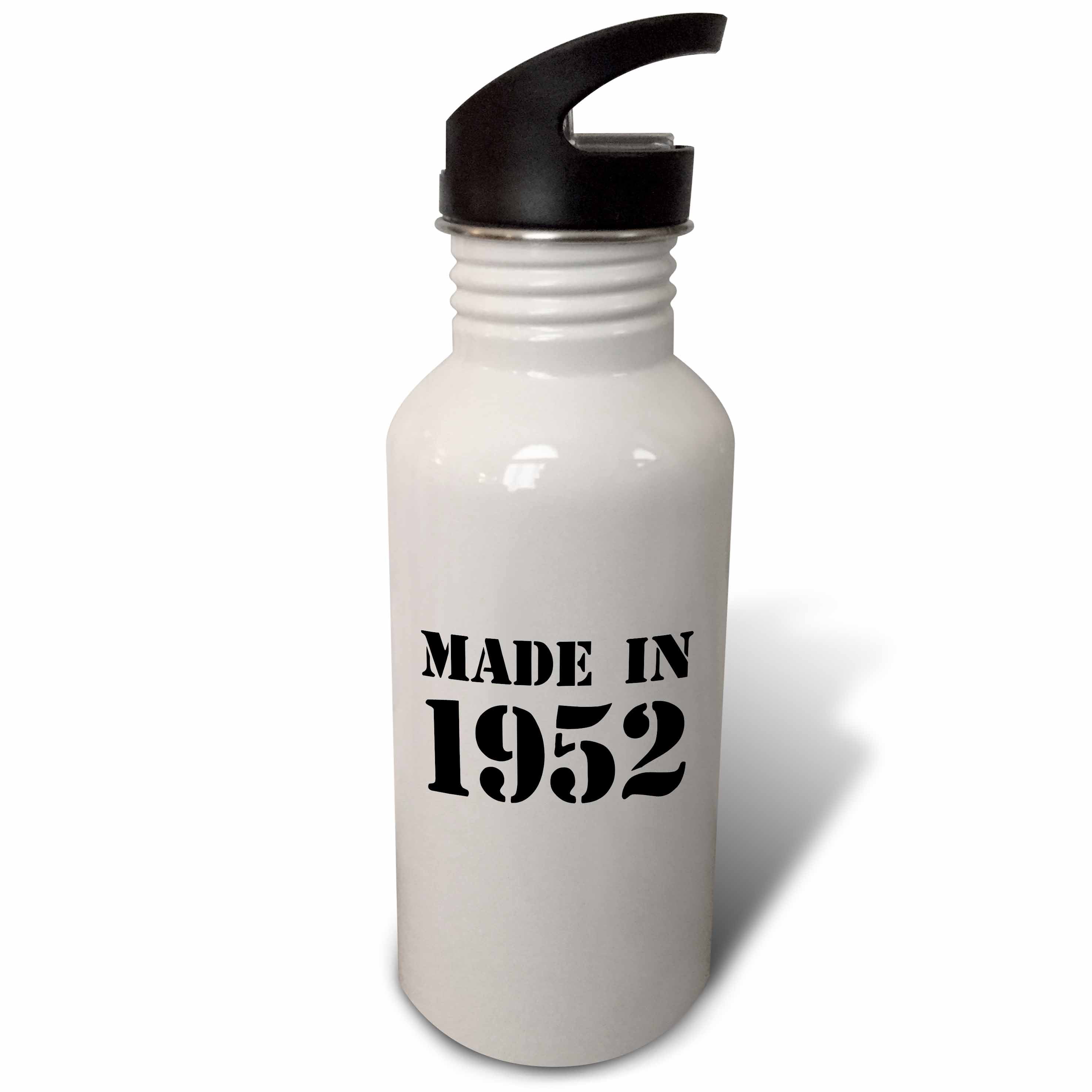 Made in 1952 - funny birthday birth year text - fun black bday stamp ...