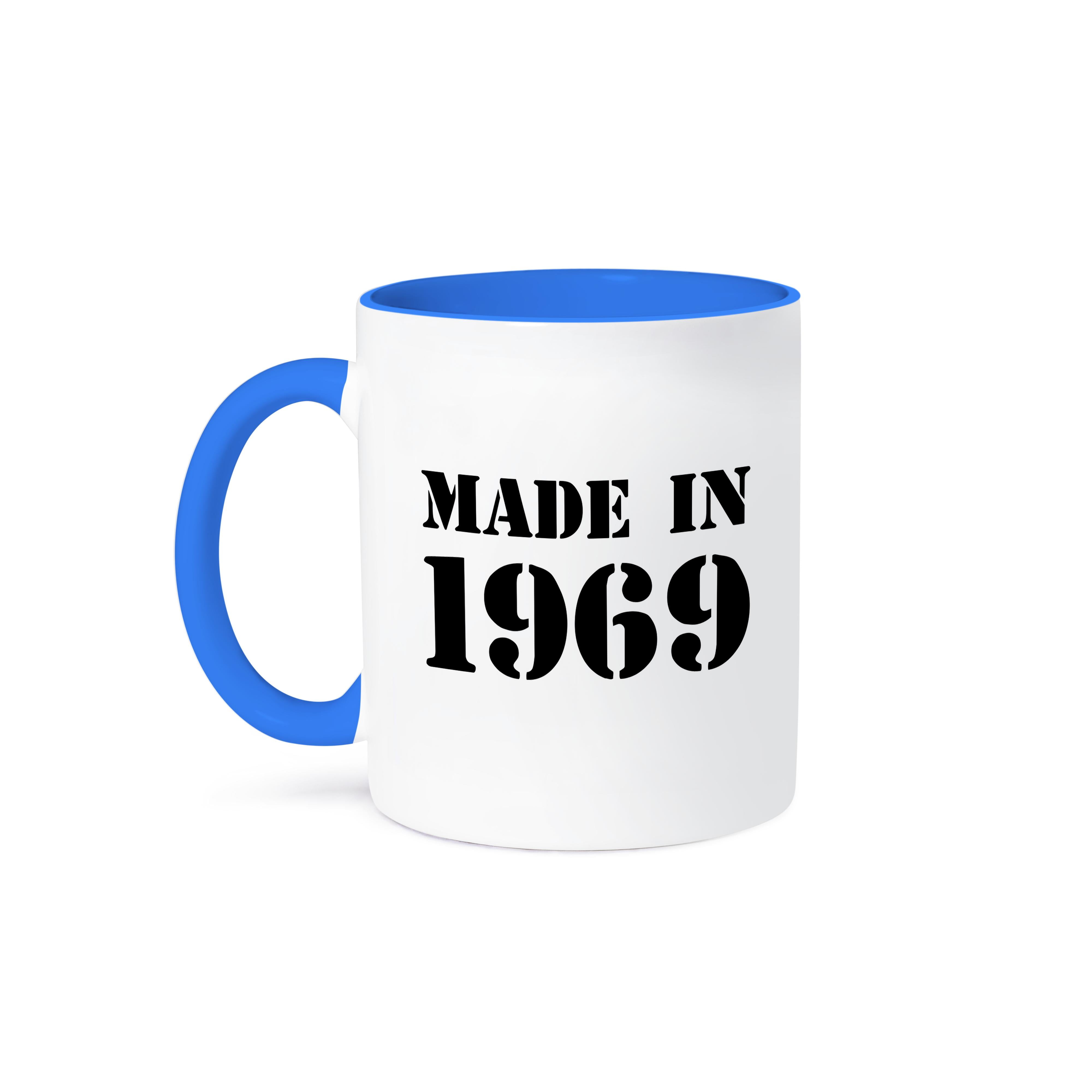 3dRose, Made in 1969 - funny birthday birth year text - fun black bday ...
