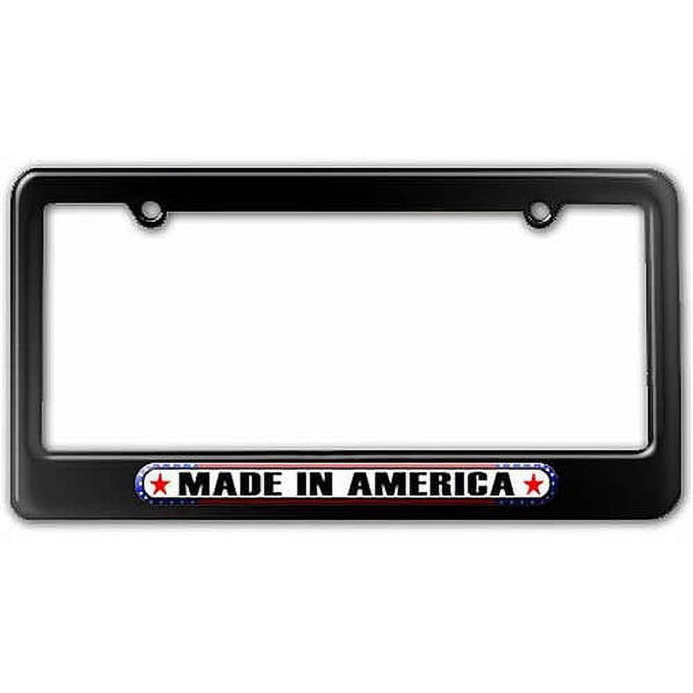 Made in America, USA American Pride License Plate Tag Frame, Multiple ...