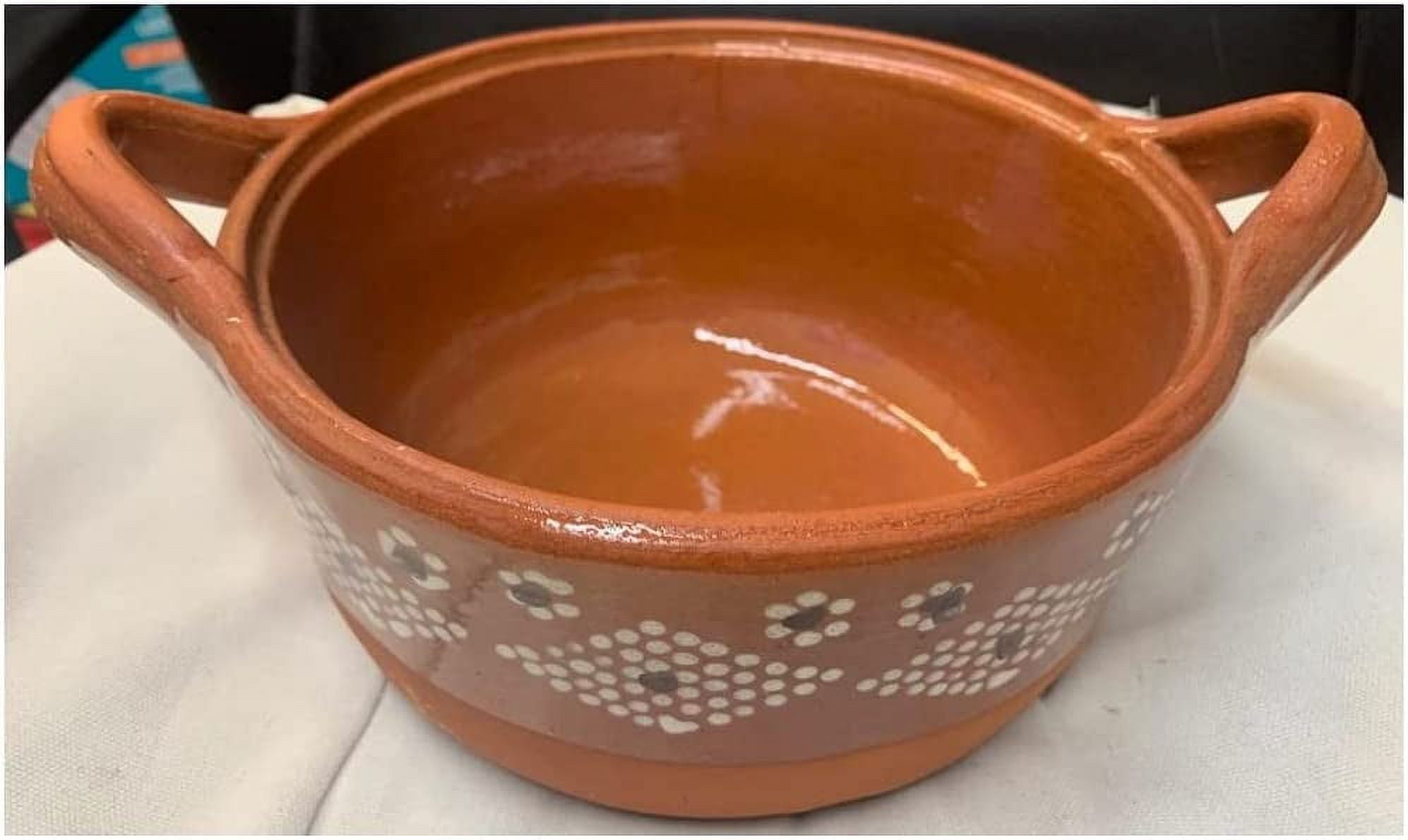 Made in Mexico Cazuela Rellena Bowl 11" X 4" Grande Large Mexican ...