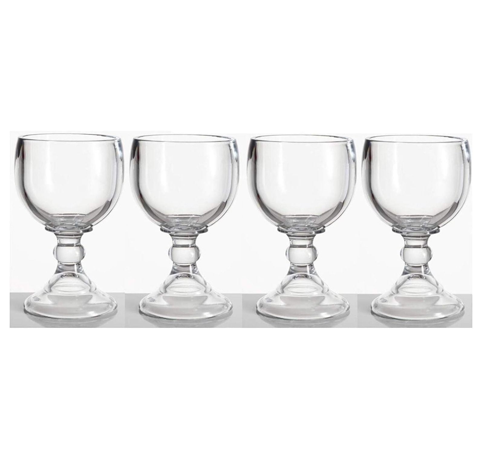 Made in Mexico Chavelas 4-Shrimp Cocktail Schooner Beer Chavela Glasses ...