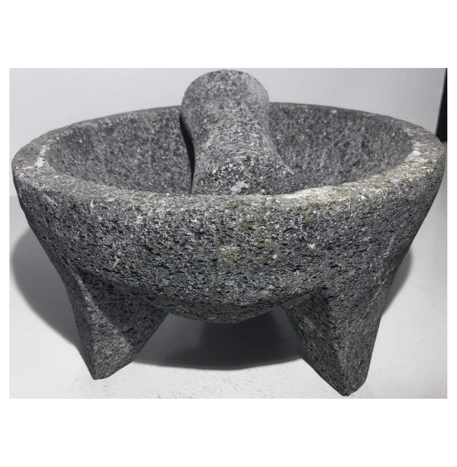 Made in Mexico Genuine Mexican Manual Guacamole Maker Volcanic Lava ...