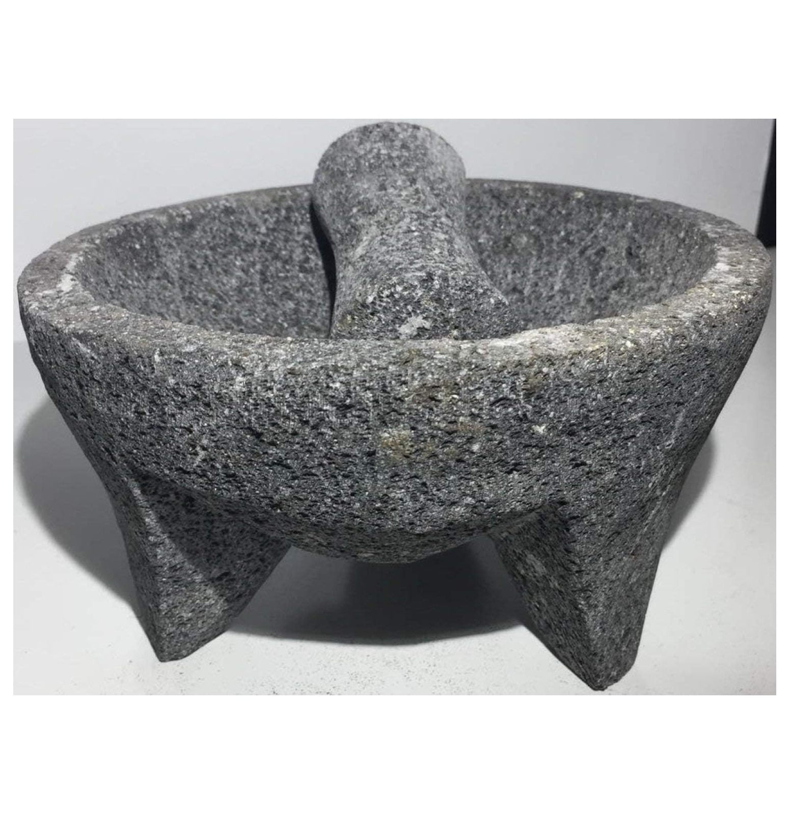 Made in Mexico Genuine Mexican Manual Guacamole Maker Volcanic Lava ...