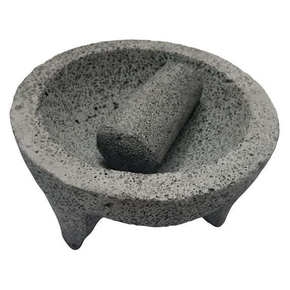 Made in Mexico Genuine Mexican Manual Guacamole Maker Volcanic Lava ...