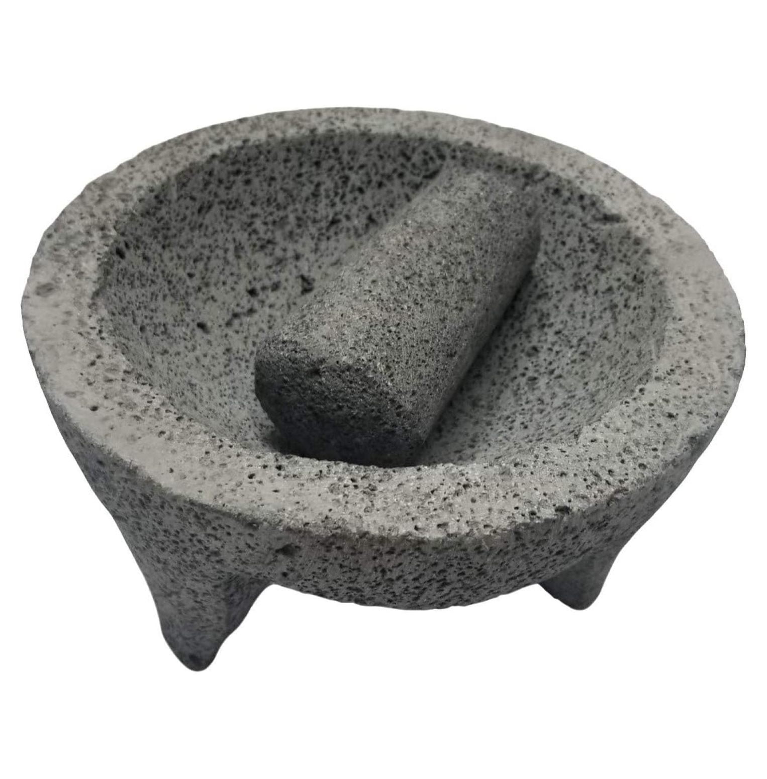 Made in Mexico Genuine Mexican Manual Guacamole Maker Volcanic Lava ...