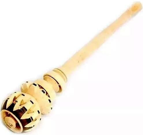 Made in Mexico Manual Mexican Wooden Wood Grinder Cocoa Mixer Stirrer ...
