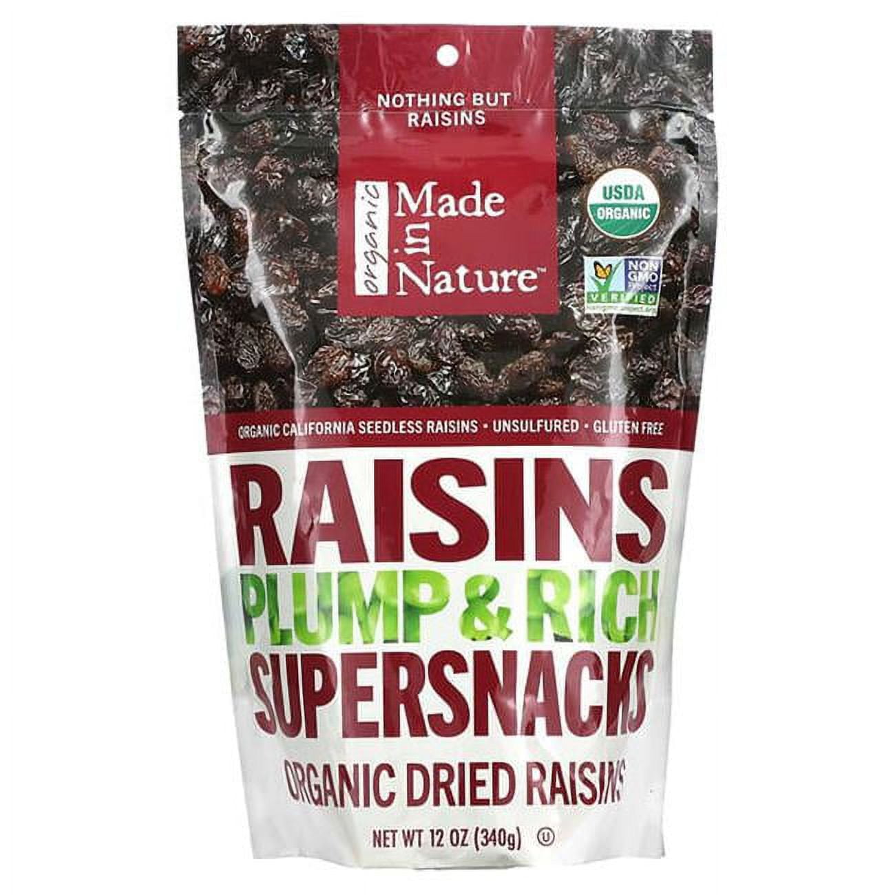 M.I.N. RAISINS ( 6 X 12 OZ ) - Walmart.com