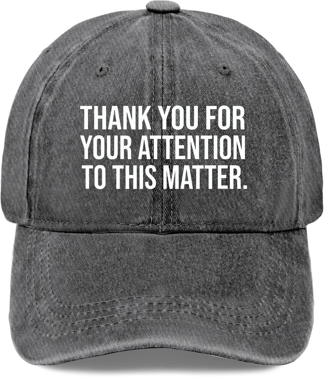 Made in US Thank You for Your Attention to This Matter Hat for Men ...
