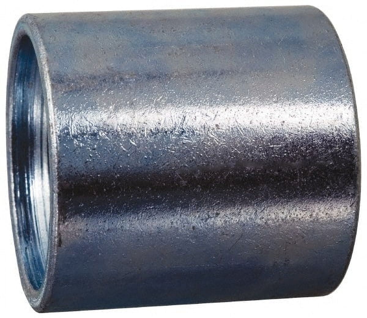 Made in USA 1-1/2" Galvanized Steel Pipe Coupling - Walmart.com