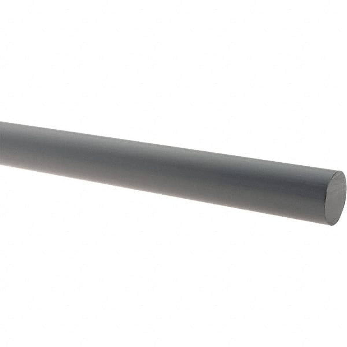 Made in USA 1/4" Thick x 12" Wide x 2' Long, PVC Sheet Gray, Type I PVC ...