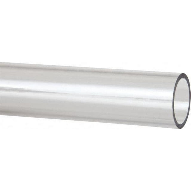 Made in USA 1 Inch Outside Diameter x 8 Ft. Long, Plastic Round Tube ...