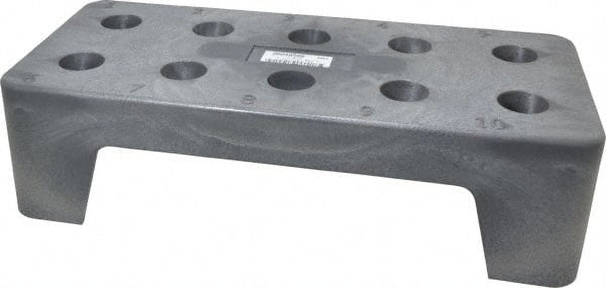 Made in USA 10 Tool Capacity, Toolholder Size 30, Portable Plastic Tool ...