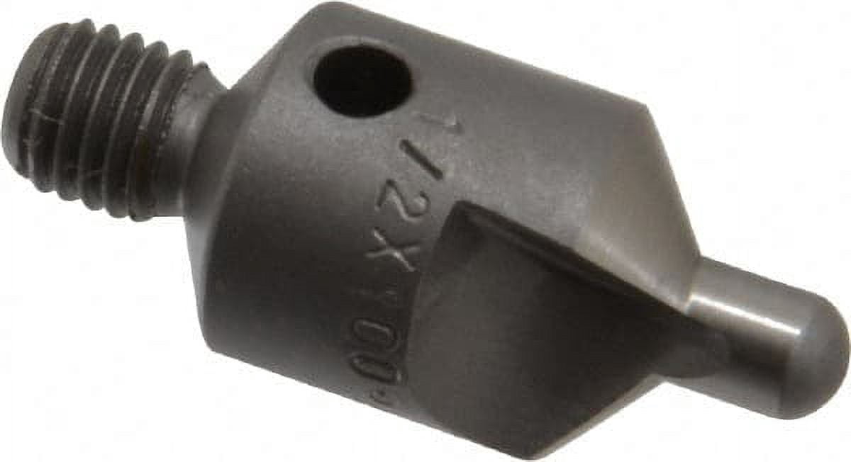 Made in USA 2-1/2" OAL, 1/2" Head Diam, 2 Flute, 100° Incl Angle ...