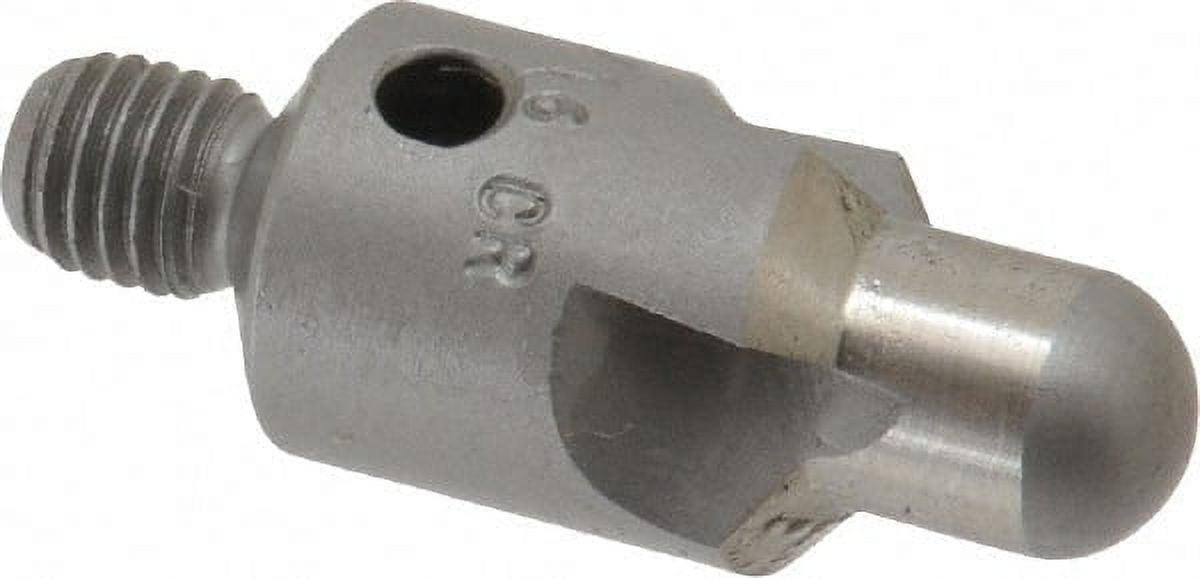 Made in USA 2-1/2" OAL, 1/2" Head Diam, 3 Flute, 100° Incl Angle ...