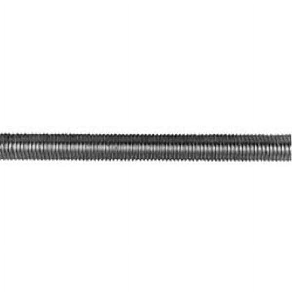 Made in USA 304 Stainless Steel 3/8-24 RH UNF Threaded Rod, 72" Length ...