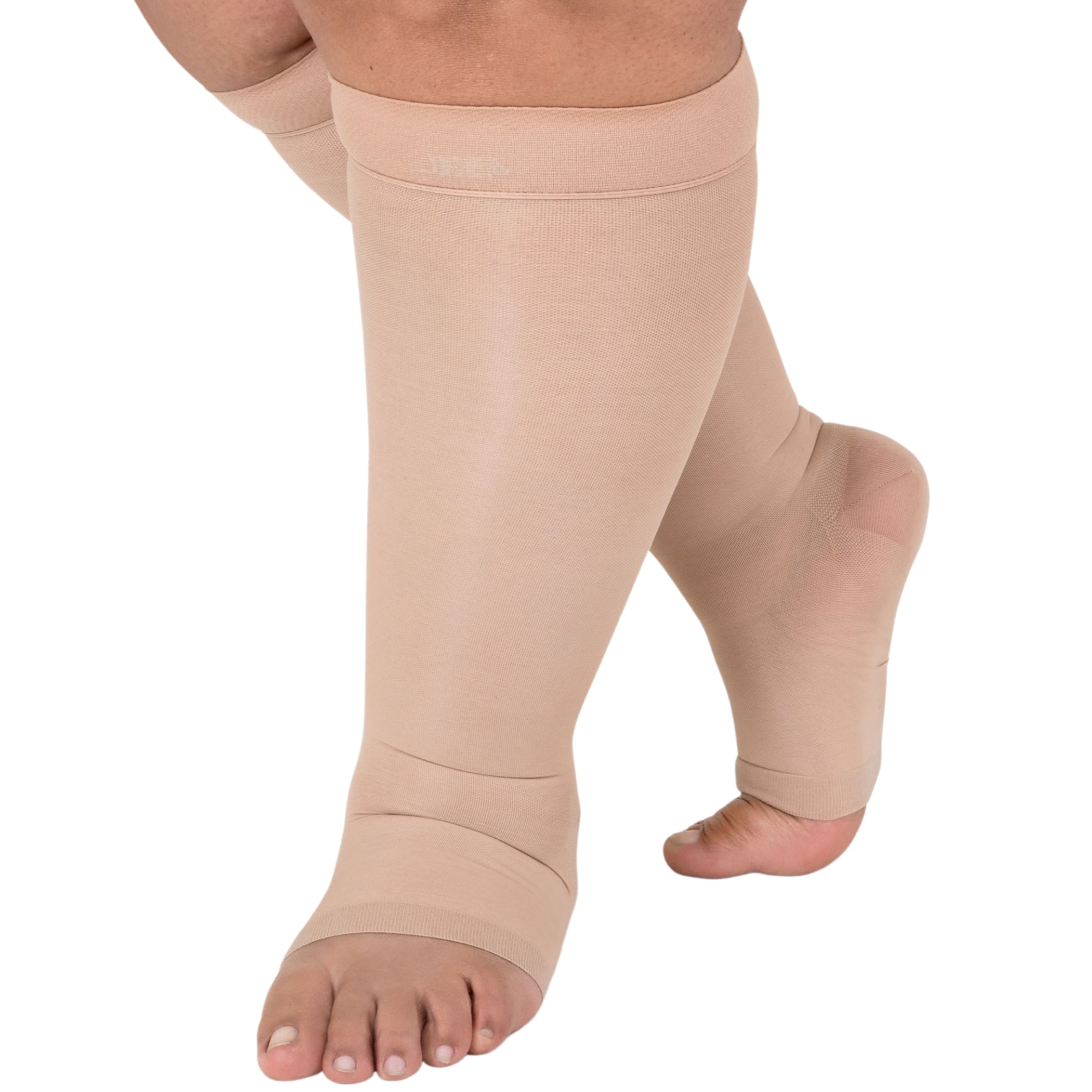 Made in USA - 3XL Wide Calf Compression Socks for Women 15-20mmHg ...