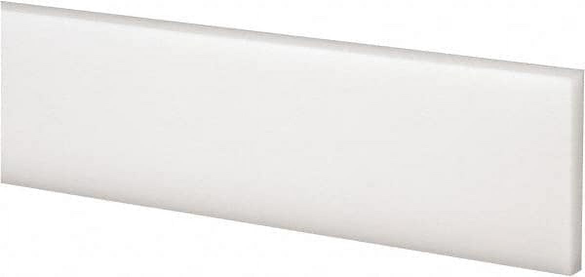 Made in USA 4 Ft. Long x 1-1/2" Wide x 1/4" High, Acetal, Rectangular ...