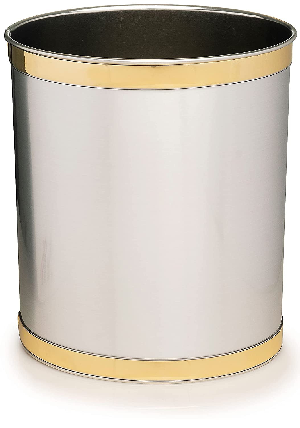 Made in USA 5-Gallon Sleek and Stylish Vinyl Mylar Waste Basket (13" X ...