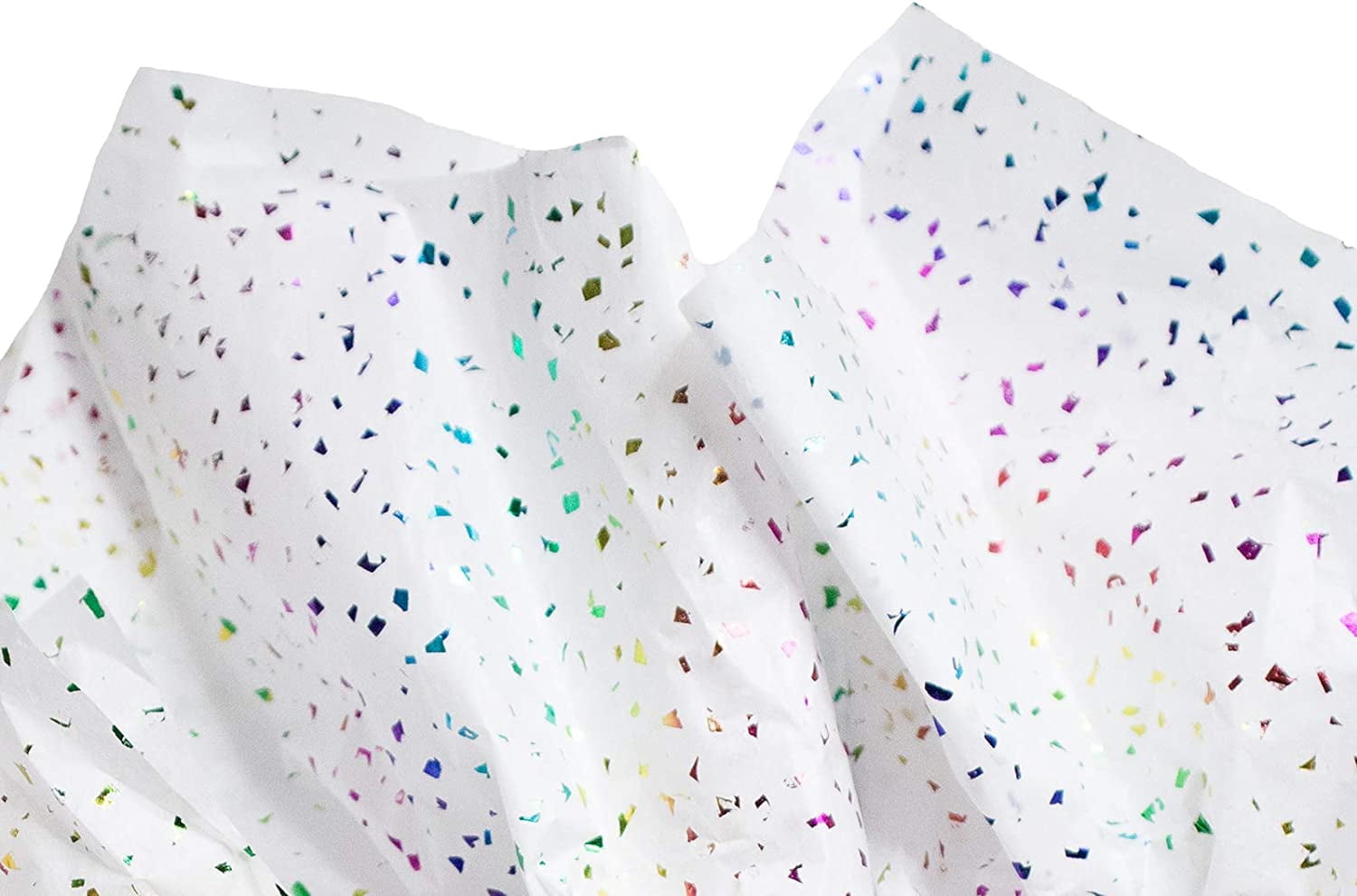 Made in USA 50-Sheet Hot Stamp Glitter Gift Tissue Paper Pack, 20" X 30 ...