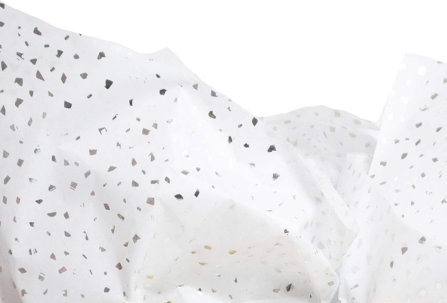 Made in USA 50-Sheet Hot Stamp Glitter Gift Tissue Paper Pack, 20" X 30 ...