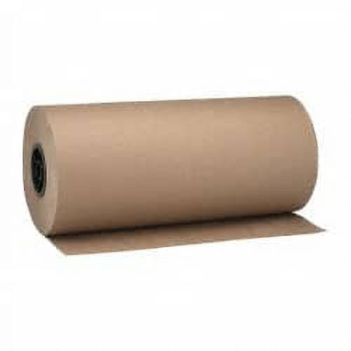 Made in USA 900' Long x 18" Wide Roll of Recycled Kraft Paper 8-1/2" OD ...
