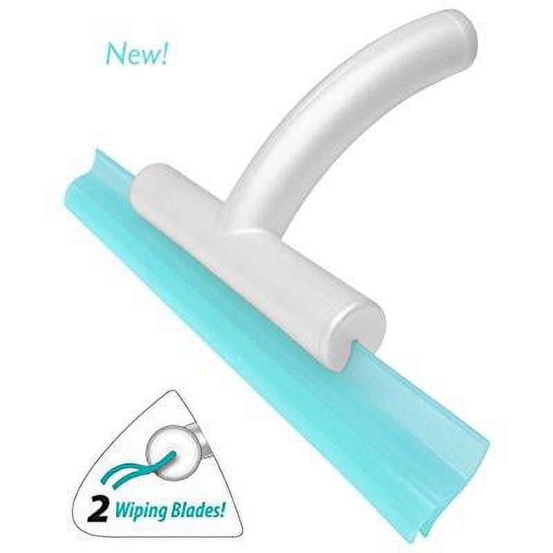 Made in USA!!! Cleret iDO 2 Shower Squeegee with Aqua Dual Edge ...