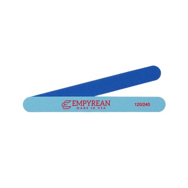 Pefei 10 PCS Nail File, Double Sided 100/180 Grit Emery Board, Black ...