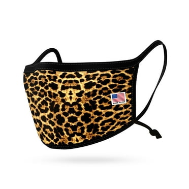 Face Shield Reusable Mask Cotton Face Covering 2-Layer Womens Fashion ...
