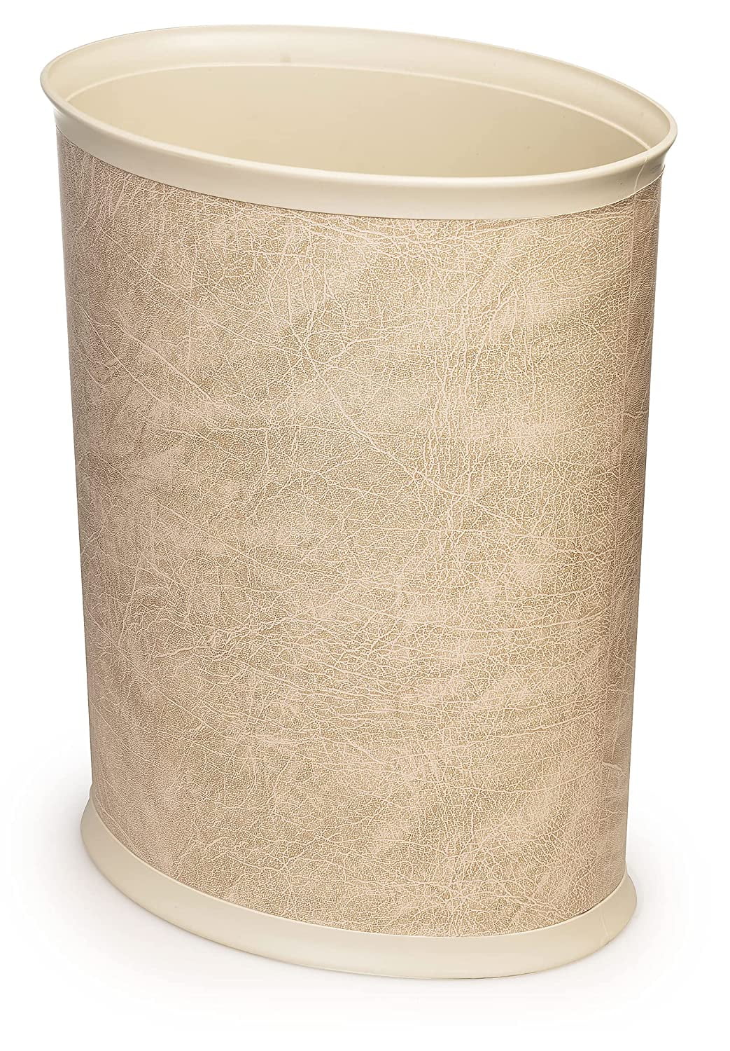 Stephanie Imports Made in USA Faux Beige Leather 5-Gallon Sleek and ...