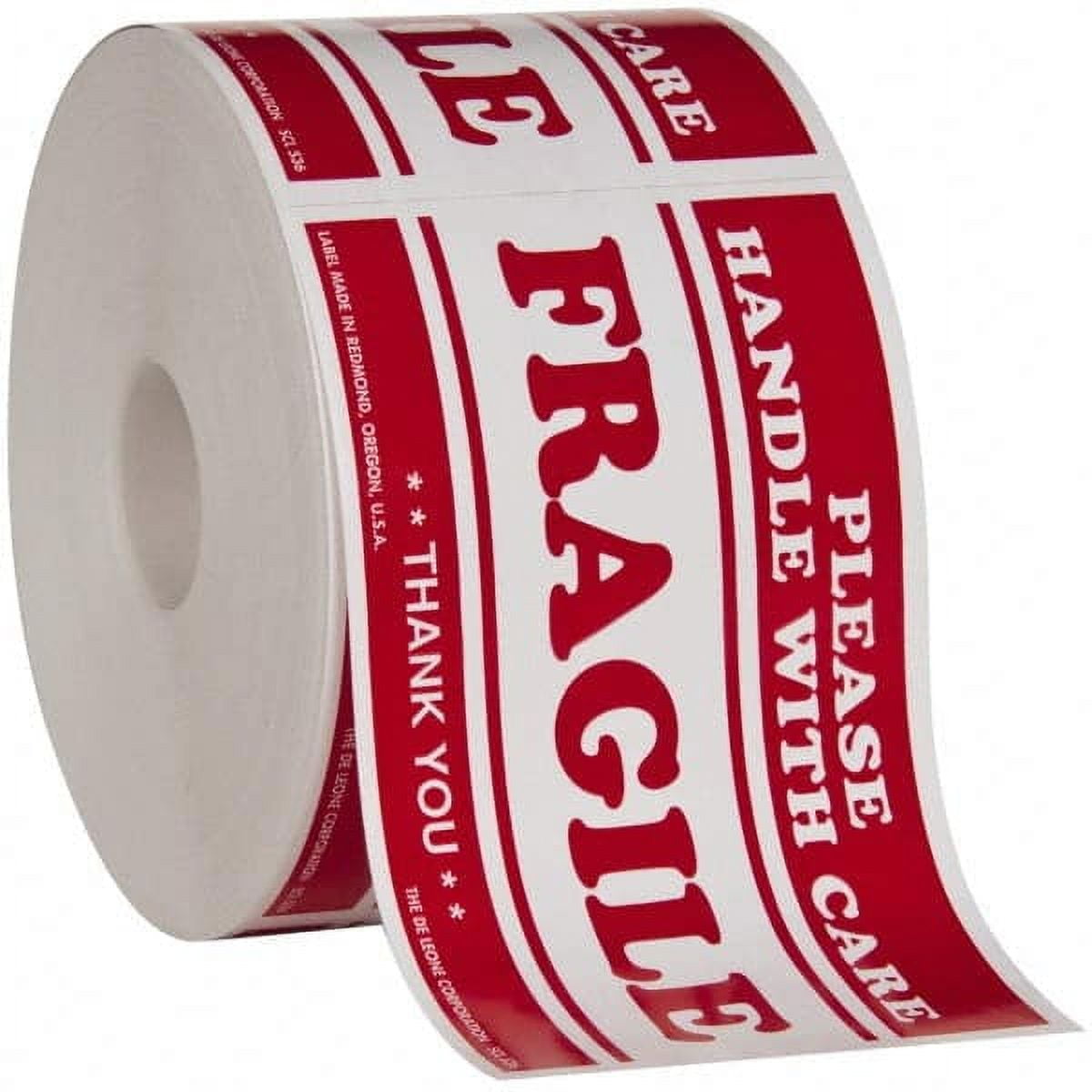 Made in USA Fragile Please Handle With Care Shipping Label 5" High x 3 ...