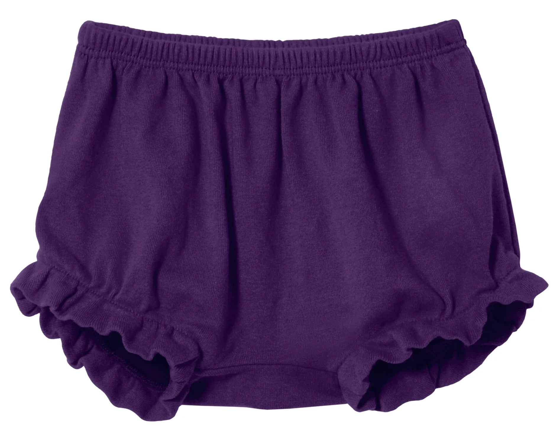 Made in USA Girls Soft Cotton Bloomer Diaper Cover | Purple - Walmart.com