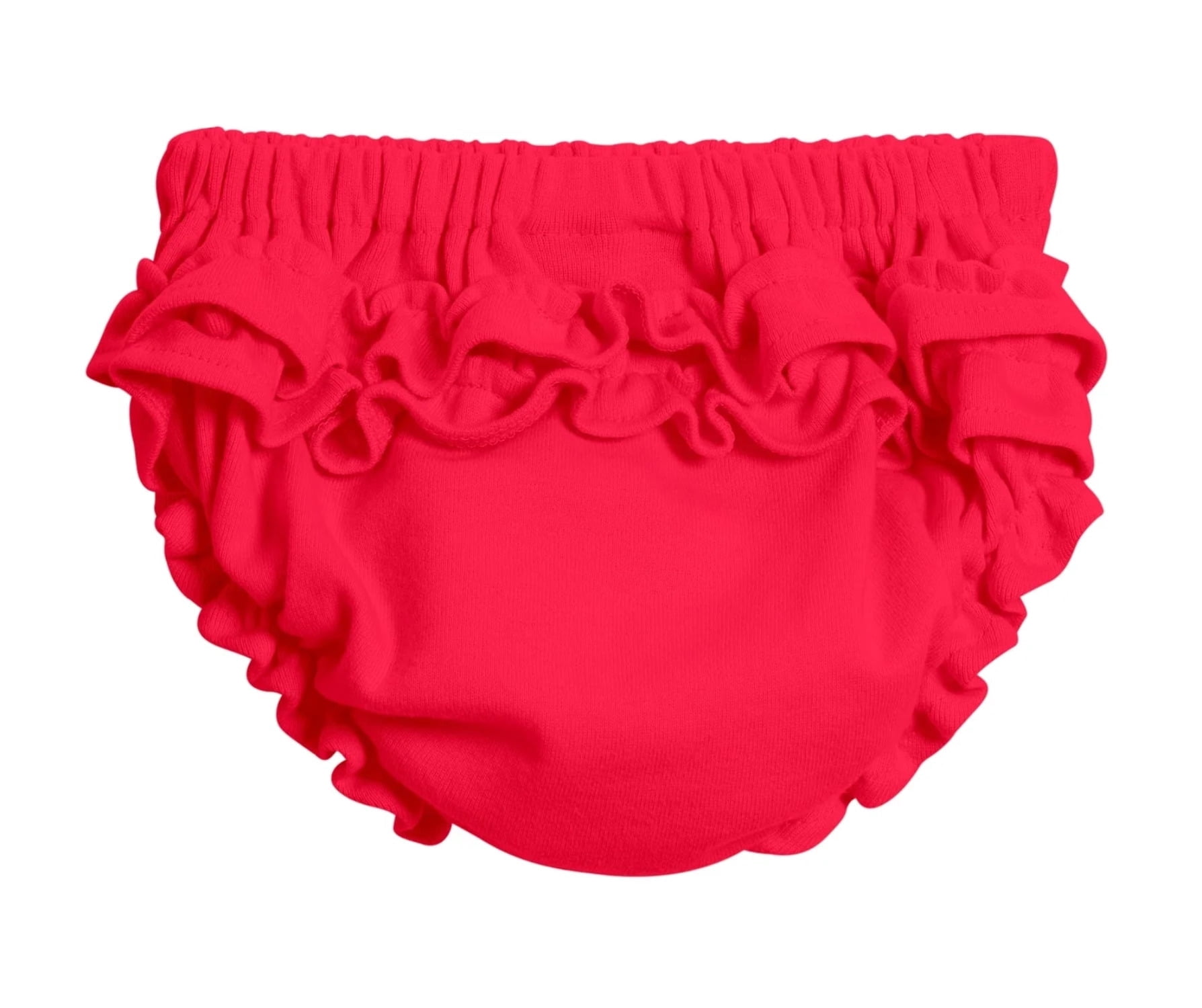 Made in USA Girls Soft Cotton Ruffle Diaper Cover | Candy Apple ...