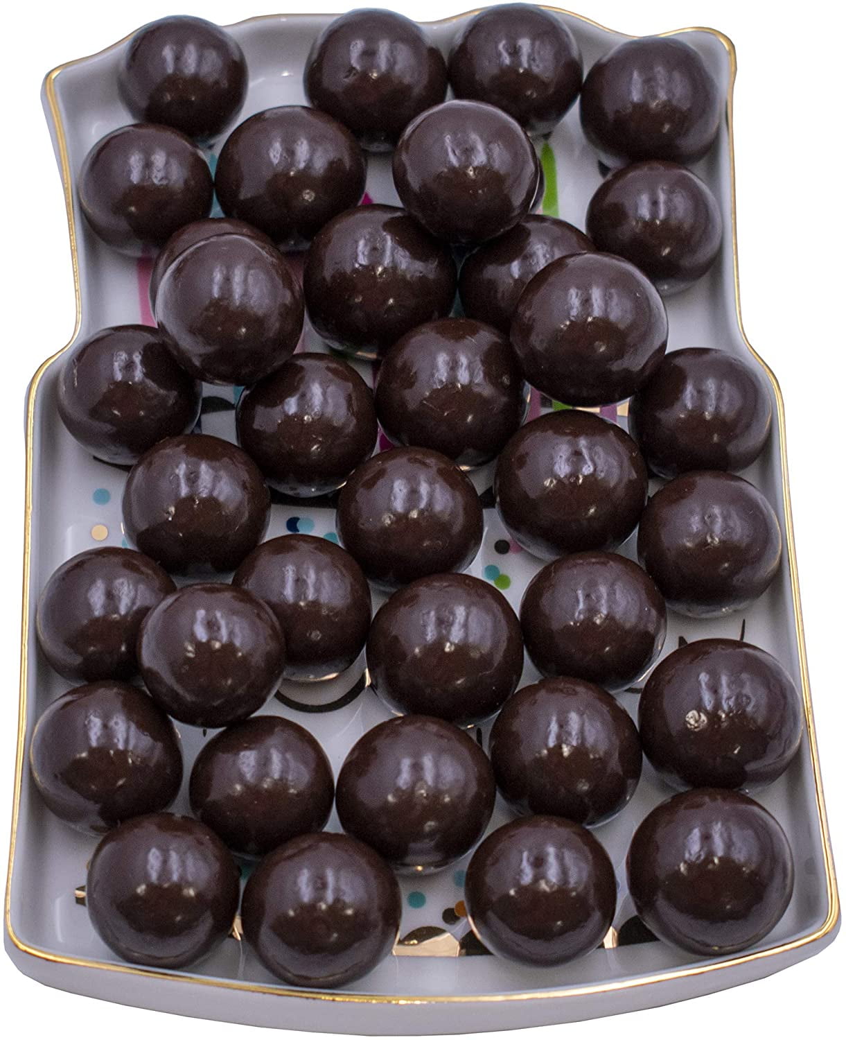 Made in USA Gourmet Chocolate Covered Malt Balls (1 lbs) (Dark ...