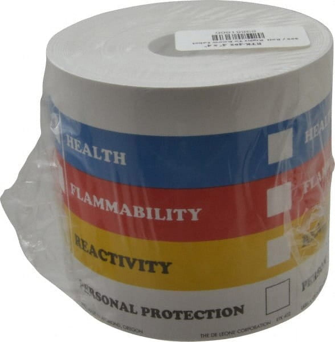 Made in USA Health, Flammability, Reactivity, Personal Protection ...
