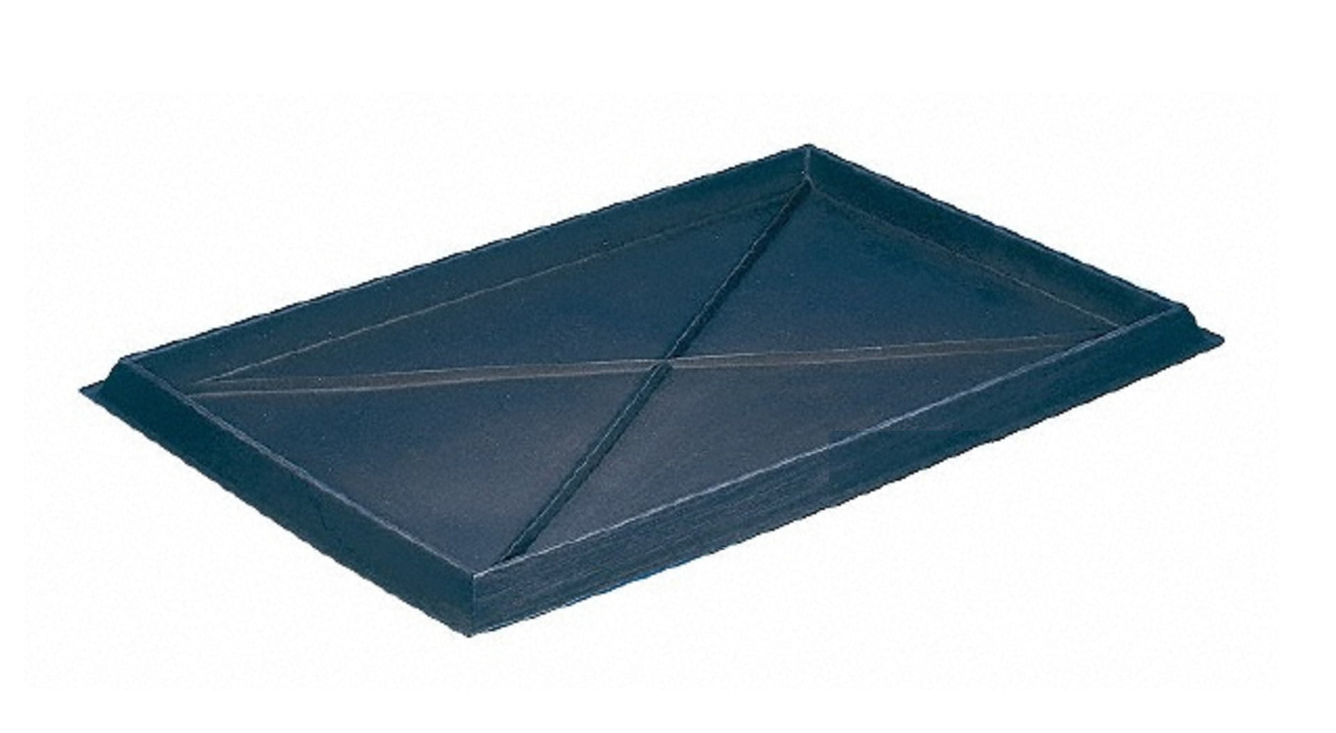 Made in USA Polyethylene Floor Drip Pan for Oil/Chemicals, 36" Long x ...